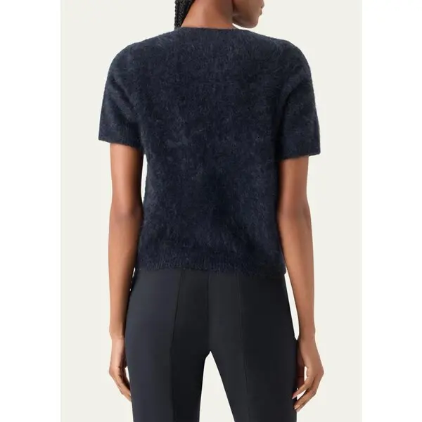 Akris Cloud Cashmere Knit Pullover Top