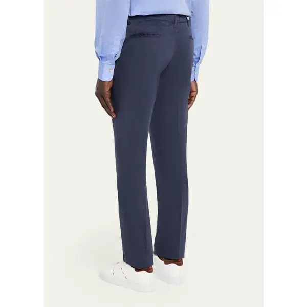 Kiton Cotton Poplin Four-pocket Pants