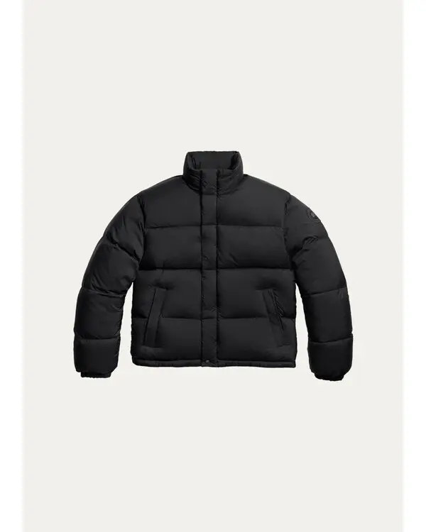 Canada Goose Sterling Quilted Down Short Nylon Puffer Jacket