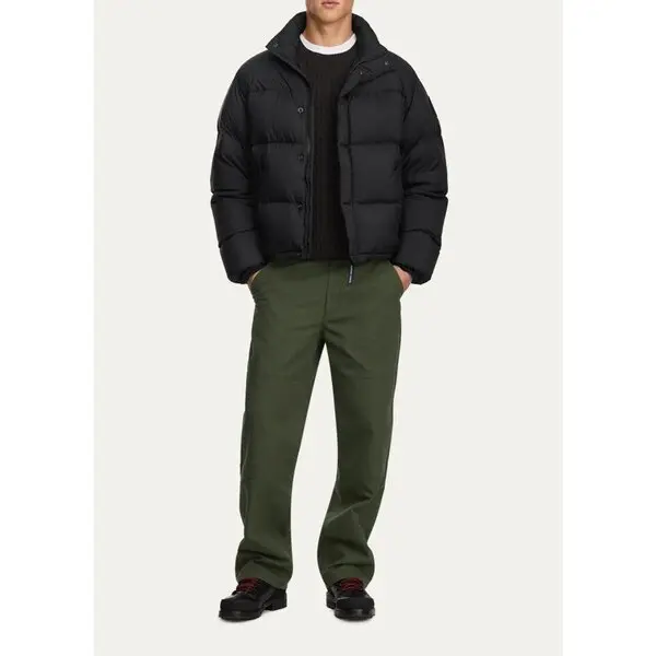 Canada Goose Sterling Quilted Down Short Nylon Puffer Jacket