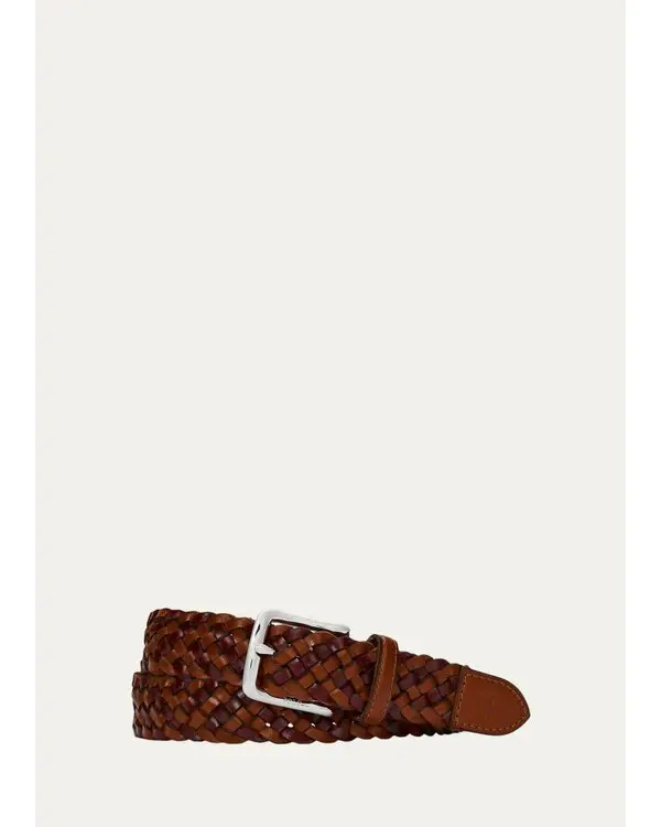 Polo Ralph Lauren Westend Braided Leather Belt