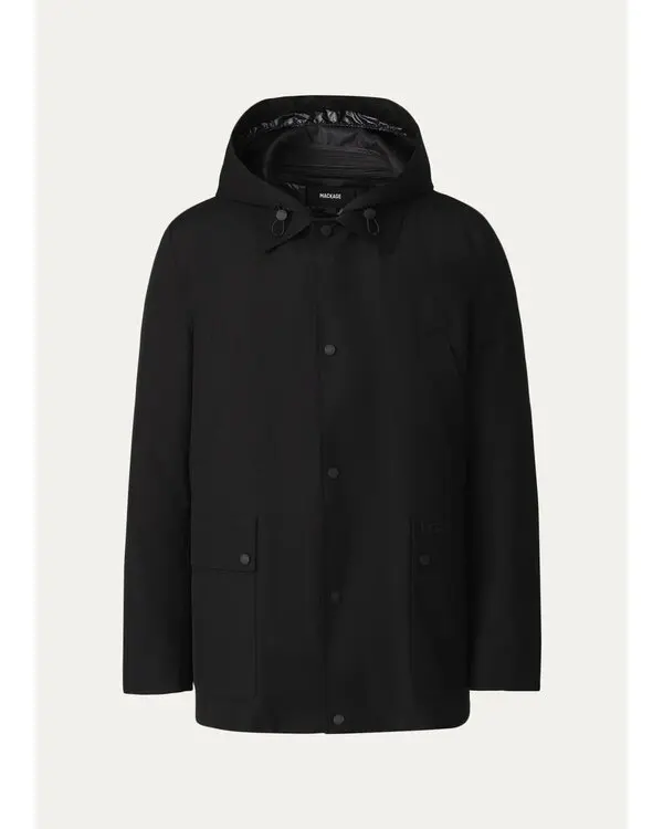 Mackage Alec 3-in-1 Short Balmacaan Coat With Removable Down Liner