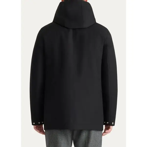Mackage Alec 3-in-1 Short Balmacaan Coat With Removable Down Liner