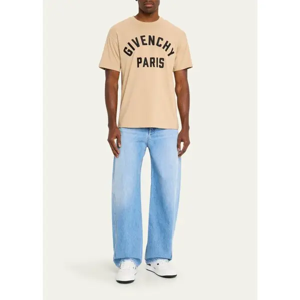 Givenchy Stone-washed Barrel-leg Jeans