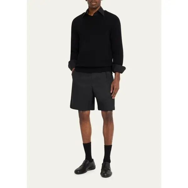Prada Toblach Calf Leather Loafers - Nero