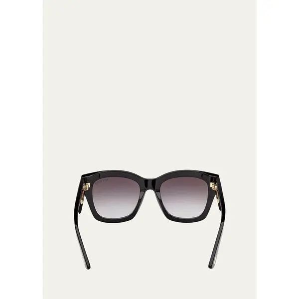 TOM FORD Icon 53mm Butterfly Sunglasses