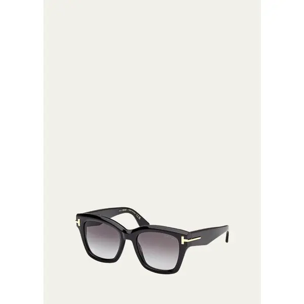 TOM FORD Icon 53mm Butterfly Sunglasses