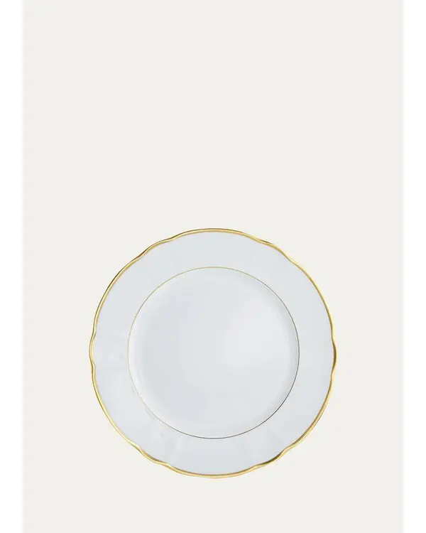 HAVILAND & PARLON Colette Gold Charger Plate