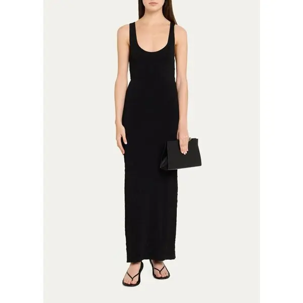 Jacquemus Le Salon Rond Carre Leather Clutch Bag