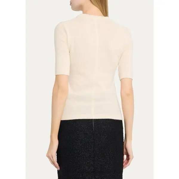 Maria Mcmanus Mm Cashmere And Cotton Baby Tee