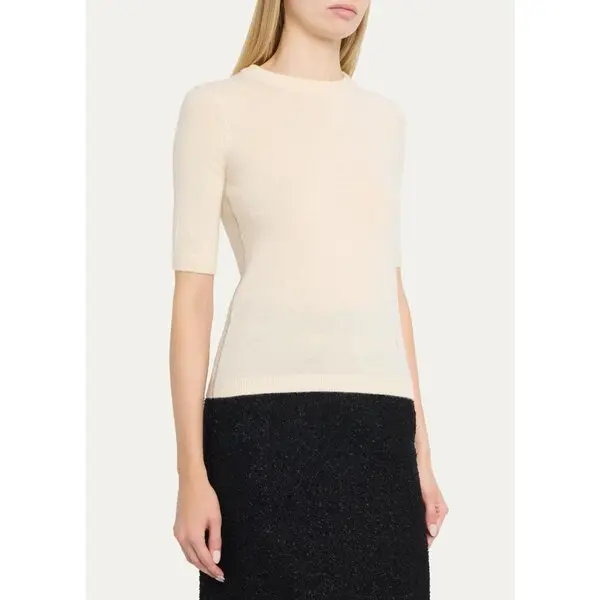 Maria Mcmanus Mm Cashmere And Cotton Baby Tee