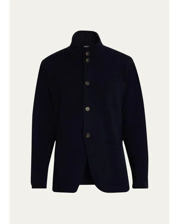 Kiton Cashmere Knit Jacket