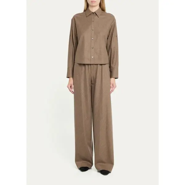 Maria Mcmanus Stretch-wool Shirt