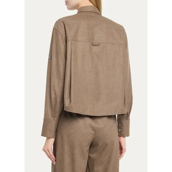 Maria Mcmanus Stretch-wool Shirt