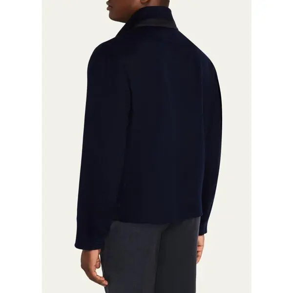 Kiton Cashmere Full-zip Bomber Jacket