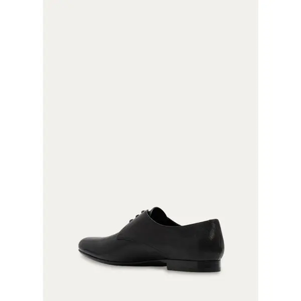 Prada Toblach Grained Leather Derby Shoes
