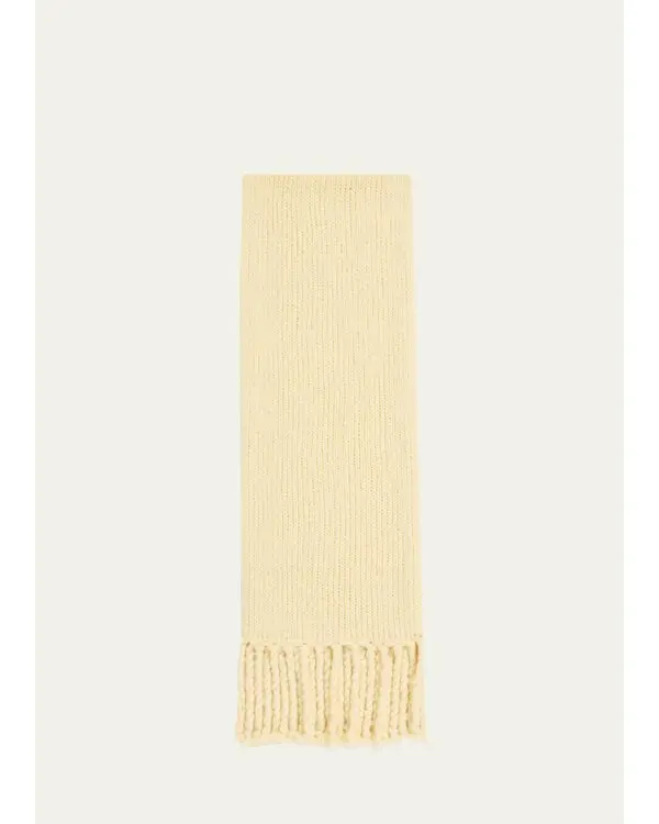 Guest In Residence Cloud Fringe Scarf - Mist