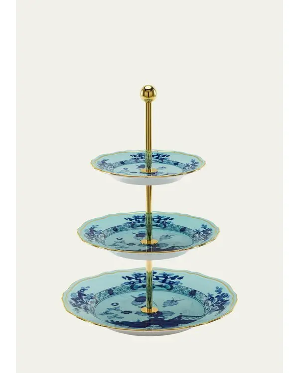 GINORI 1735 Oriente Italiano 3-tier Stand