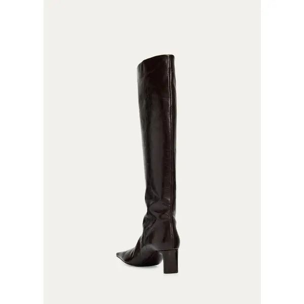 Khaite Ona Knee-high Leather Boots