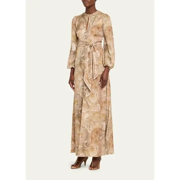 Zimmermann Rebellion Silk Sheath Dress