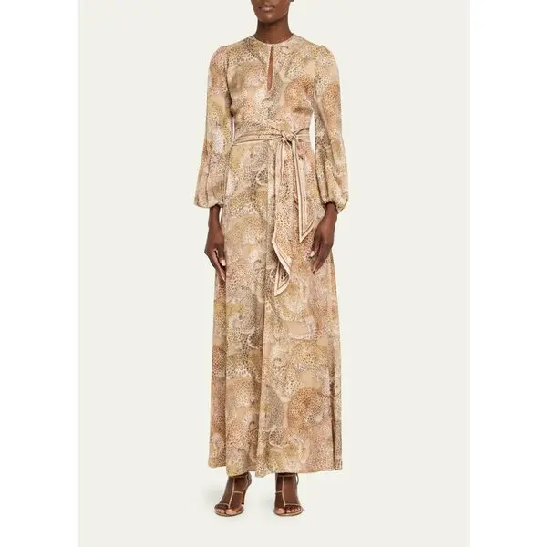 Zimmermann Rebellion Silk Sheath Dress