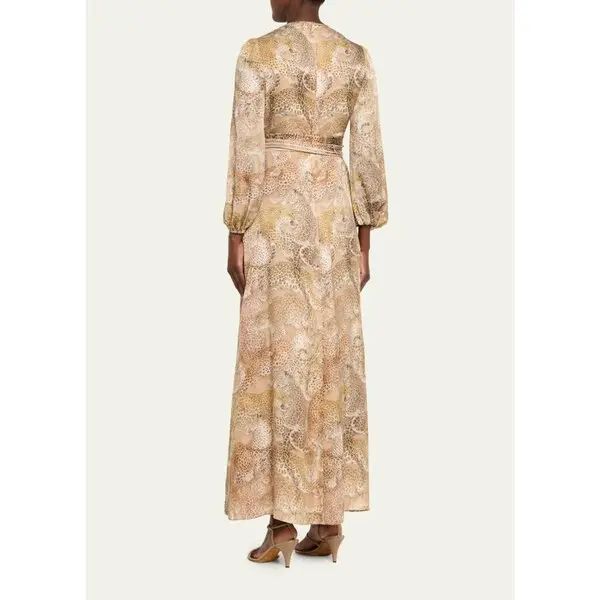 Zimmermann Rebellion Silk Sheath Dress