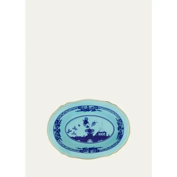 GINORI 1735 Oriente Italiano Deep Oval Serving Bowl