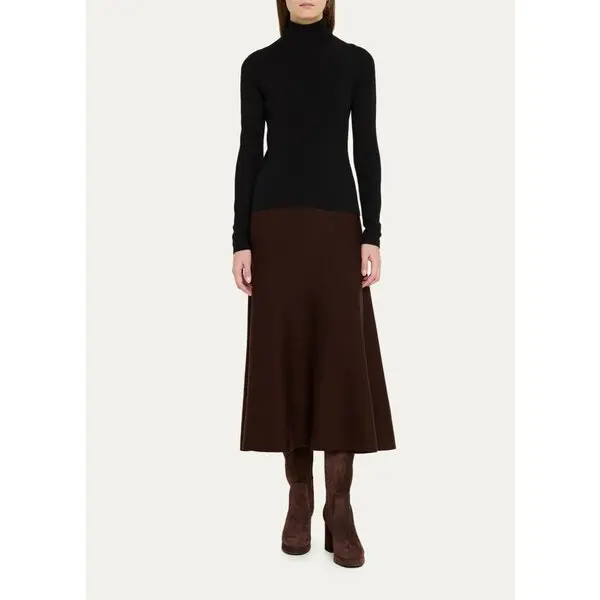 Valentino Garavani 90mm Fawcette Platform Suede Knee-high Boots