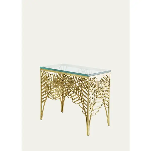 Michael Aram Palm Side Table
