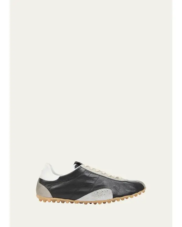 MAISON MARGIELA Sprinters Nylon And Leather Low-top Sneakers