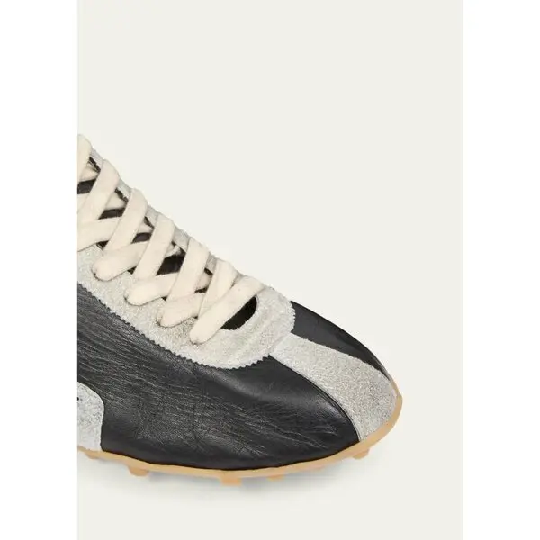 MAISON MARGIELA Sprinters Nylon And Leather Low-top Sneakers