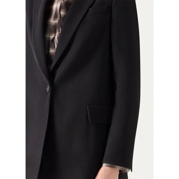 Akris Virgin Wool Boyfriend Blazer