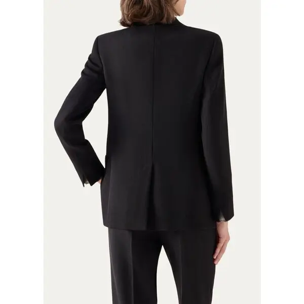 Akris Virgin Wool Boyfriend Blazer