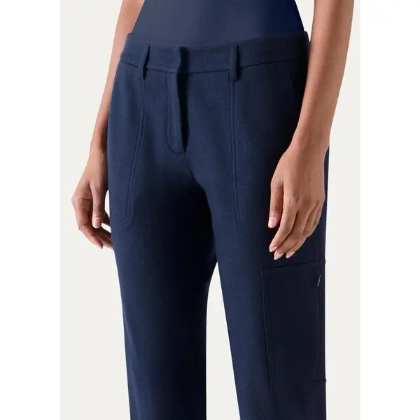 Akris Mila Wool Tapered-leg Ankle Cargo Pants