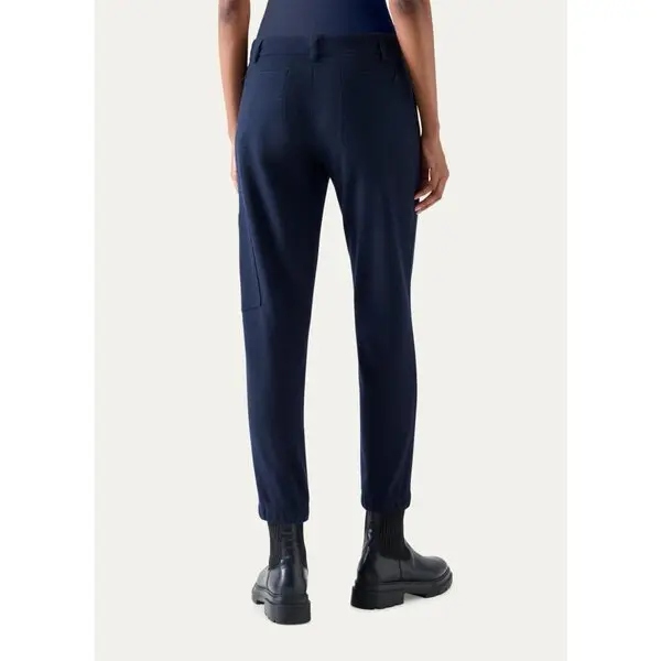 Akris Mila Wool Tapered-leg Ankle Cargo Pants