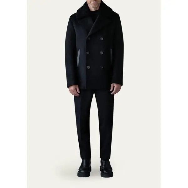 Mackage Cole Wool Double Breasted Jacket