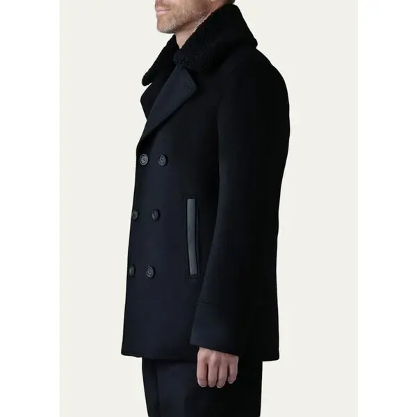 Mackage Cole Wool Double Breasted Jacket