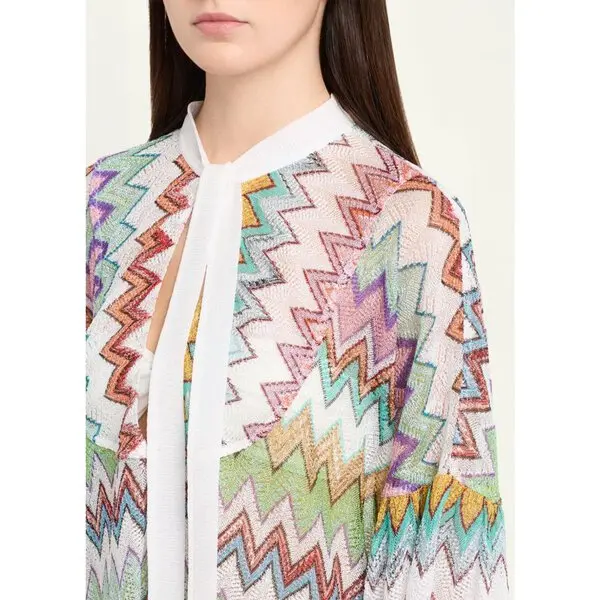 Missoni Chevron Knit Mini Dress Coverup