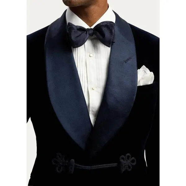 Ralph Lauren Purple Label Plaid Silk-cashmere Bow Tie