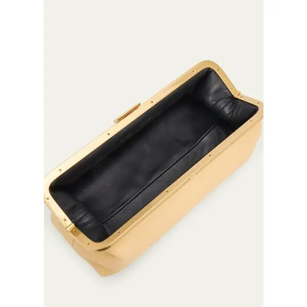 Proenza Schouler Armory Nappa Leather Clutch Bag - Birch