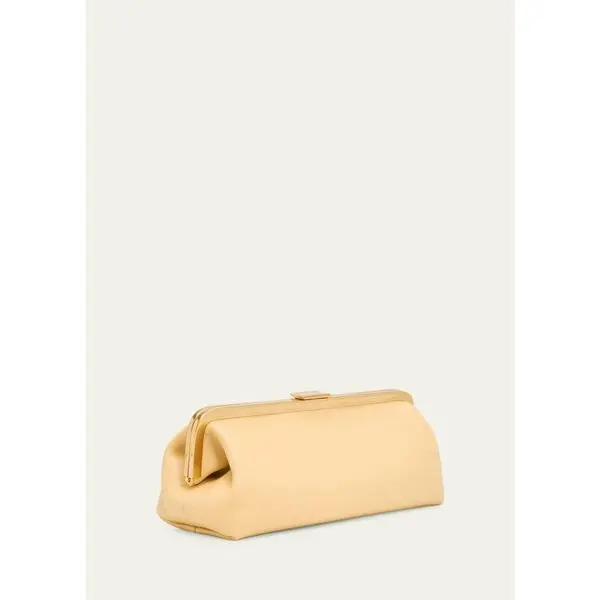 Proenza Schouler Armory Nappa Leather Clutch Bag - Birch