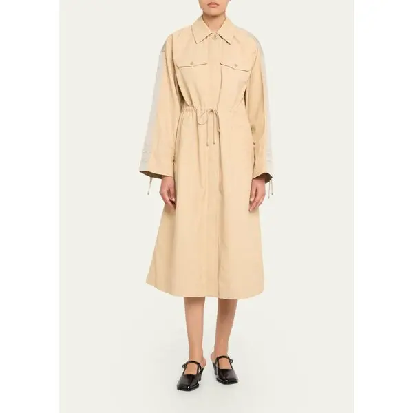 3.1 Phillip Lim Combo Blouson Trench Coat