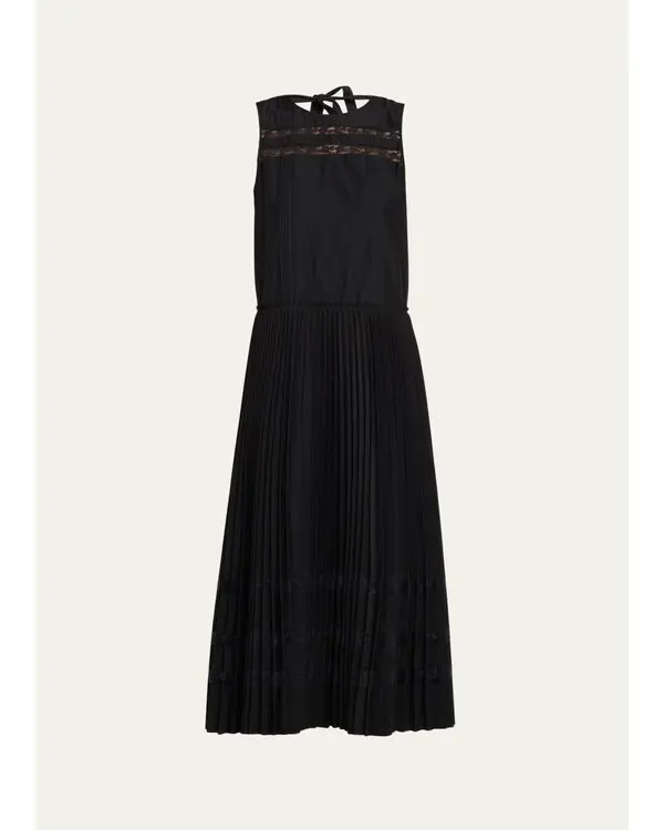 3.1 Phillip Lim Pleated A-line Midi Dress