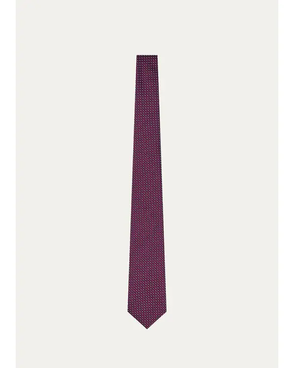 Giorgio Armani Micro-jacquard Silk Tie