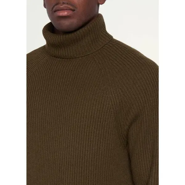 Gabriela Hearst Rib-knit Cashmere Turtleneck Sweater