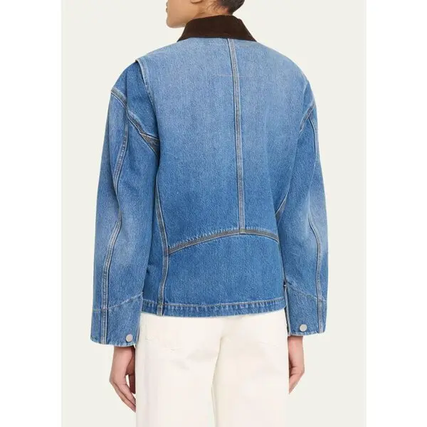 3.1 Phillip Lim Denim & Corduroy Chore Jacket