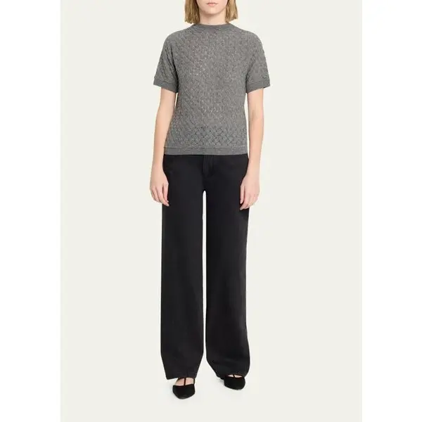 Missoni Raschel Laced Cashmere Sweater