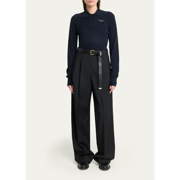 Givenchy Long Sleeve Polo Shirt