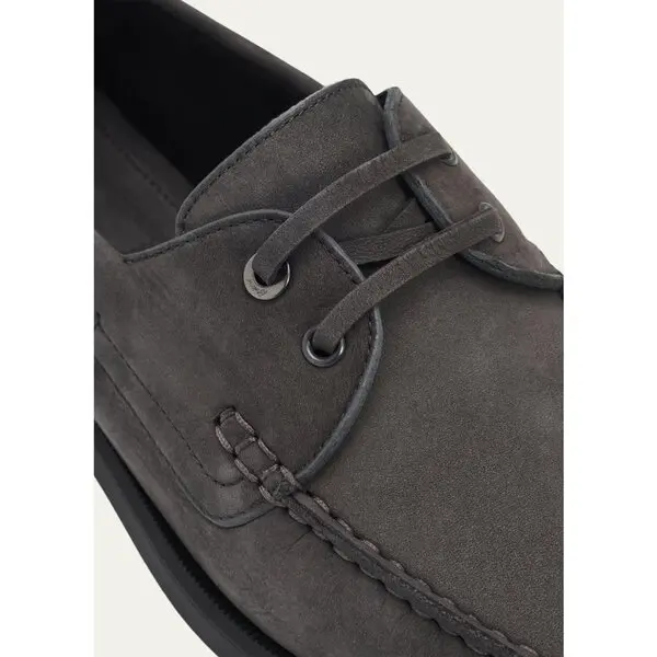Brioni City Deck Nubuck Leather Loafers