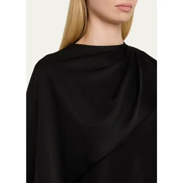 Simkhai Eliora Satin Cape Top